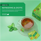 refreshing Nana Mint green tea flavour