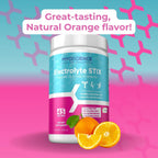 refreshing natural orange flavour electrolytes