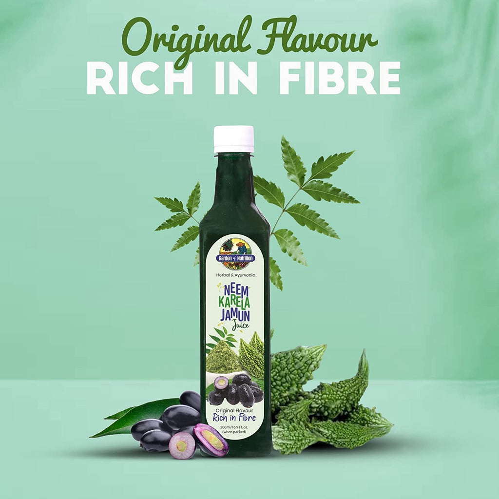 refreshing neem juice for wellness