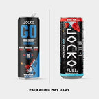 refreshing Nitro Pop energy beverage