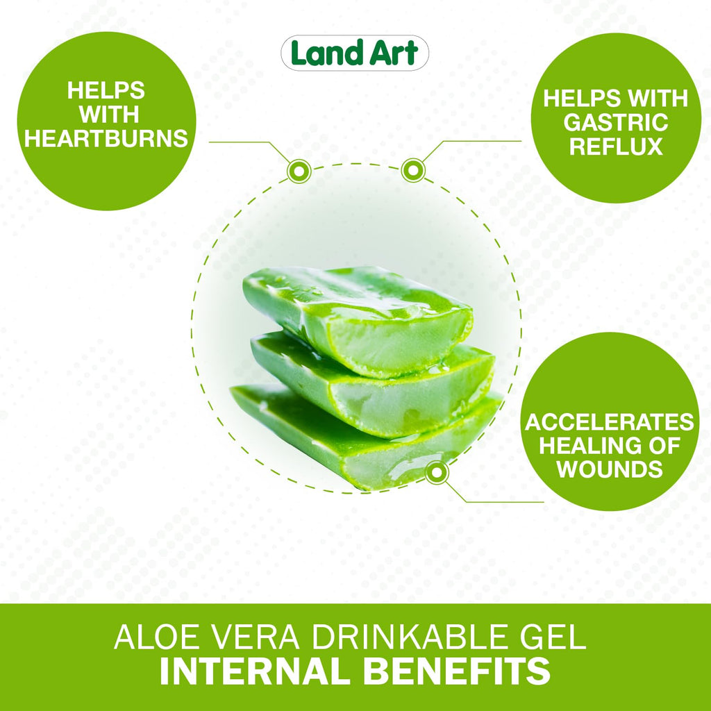 refreshing orange aloe vera beverage