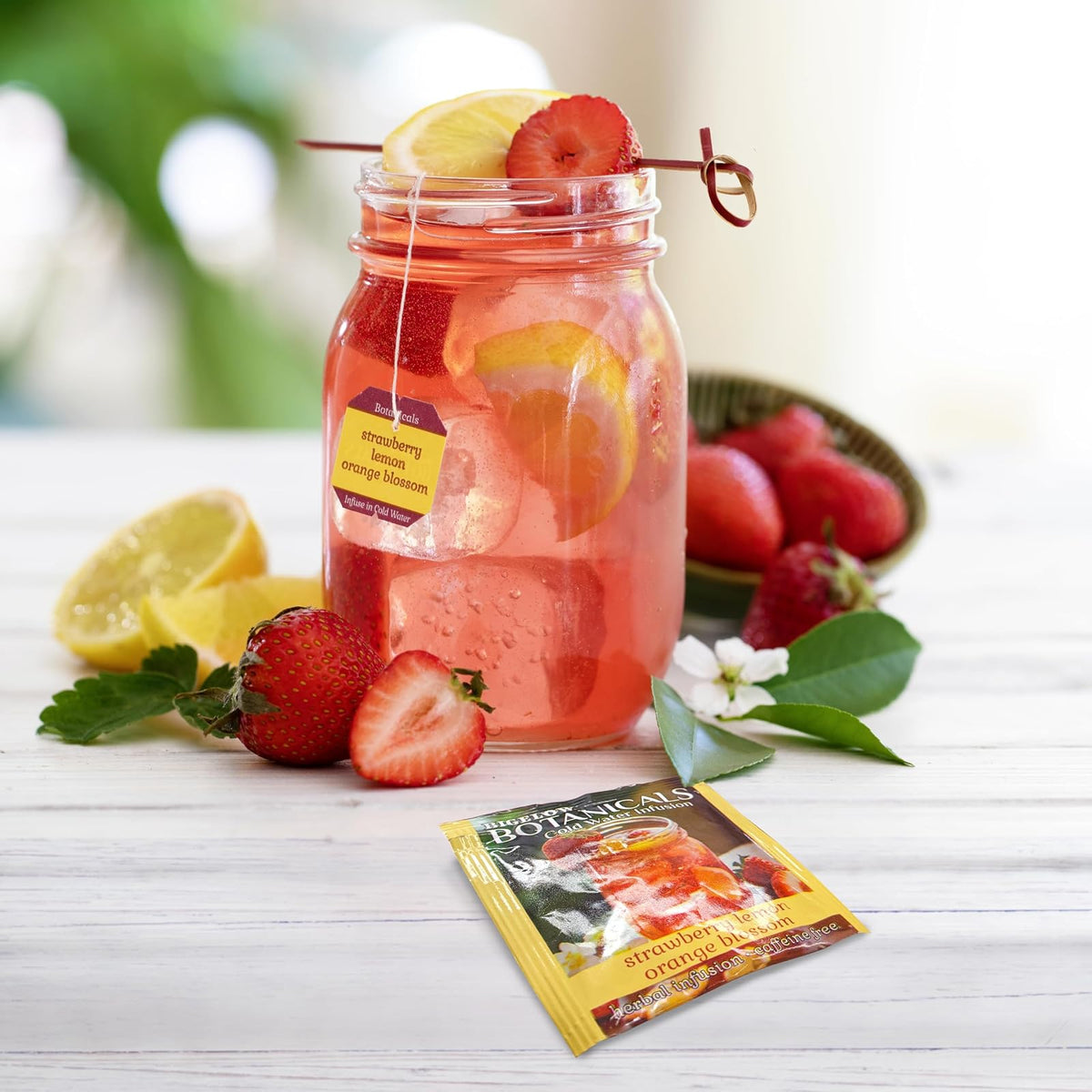refreshing orange blossom tea bags