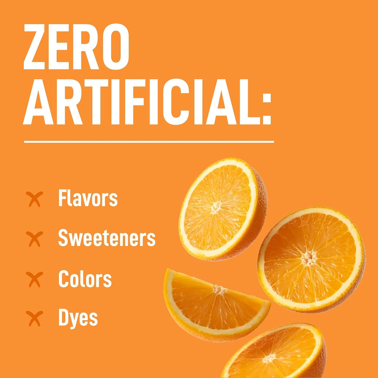 refreshing orange electrolyte drink mix