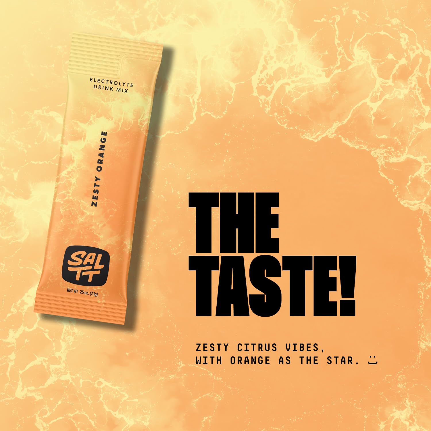 refreshing orange electrolyte drink