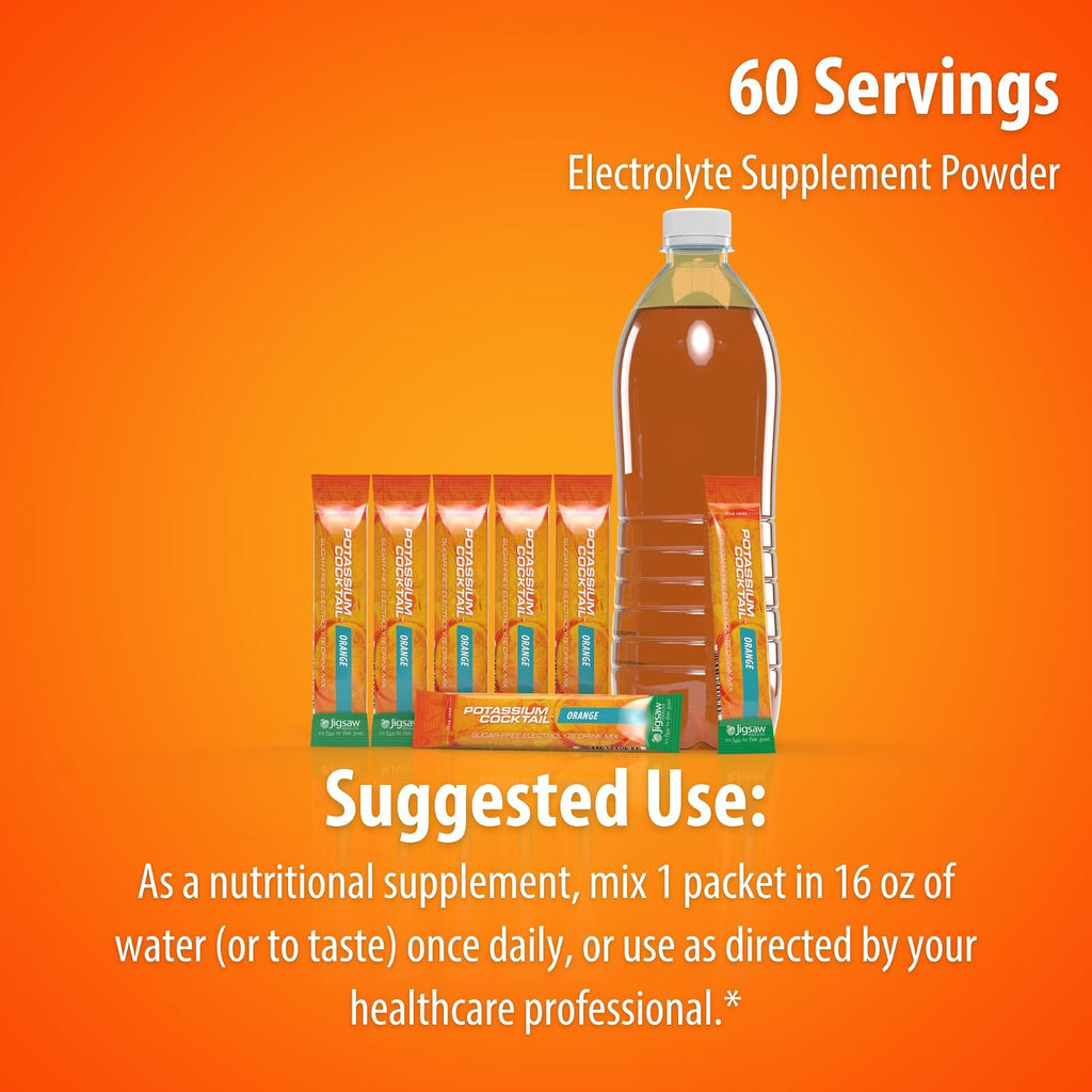 refreshing orange electrolyte drink