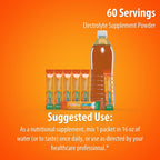 refreshing orange electrolyte drink