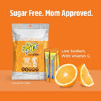 refreshing orange electrolyte hydration