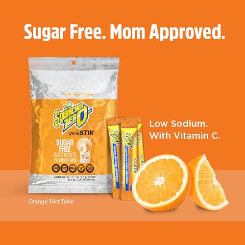 refreshing orange electrolyte hydration