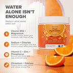 refreshing orange flavour electrolyte drink