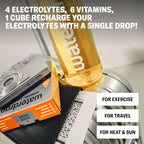 refreshing orange flavour electrolyte drops