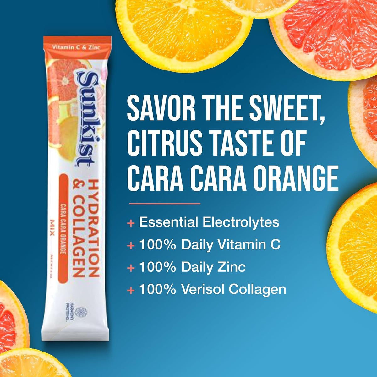 refreshing orange flavour hydration mix