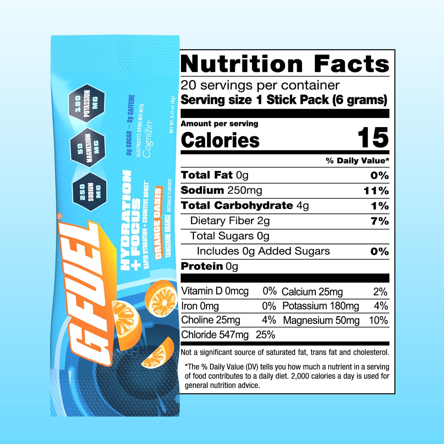refreshing orange oasis drink mix