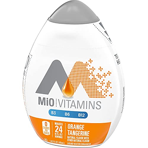 Refreshing orange tangerine vitamin drink
