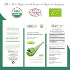 refreshing organic aloe vera beverage