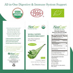 refreshing organic aloe vera beverage