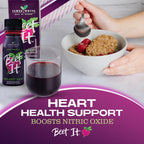 refreshing organic beet juice shots