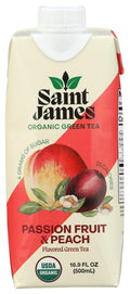 refreshing organic green tea beverage