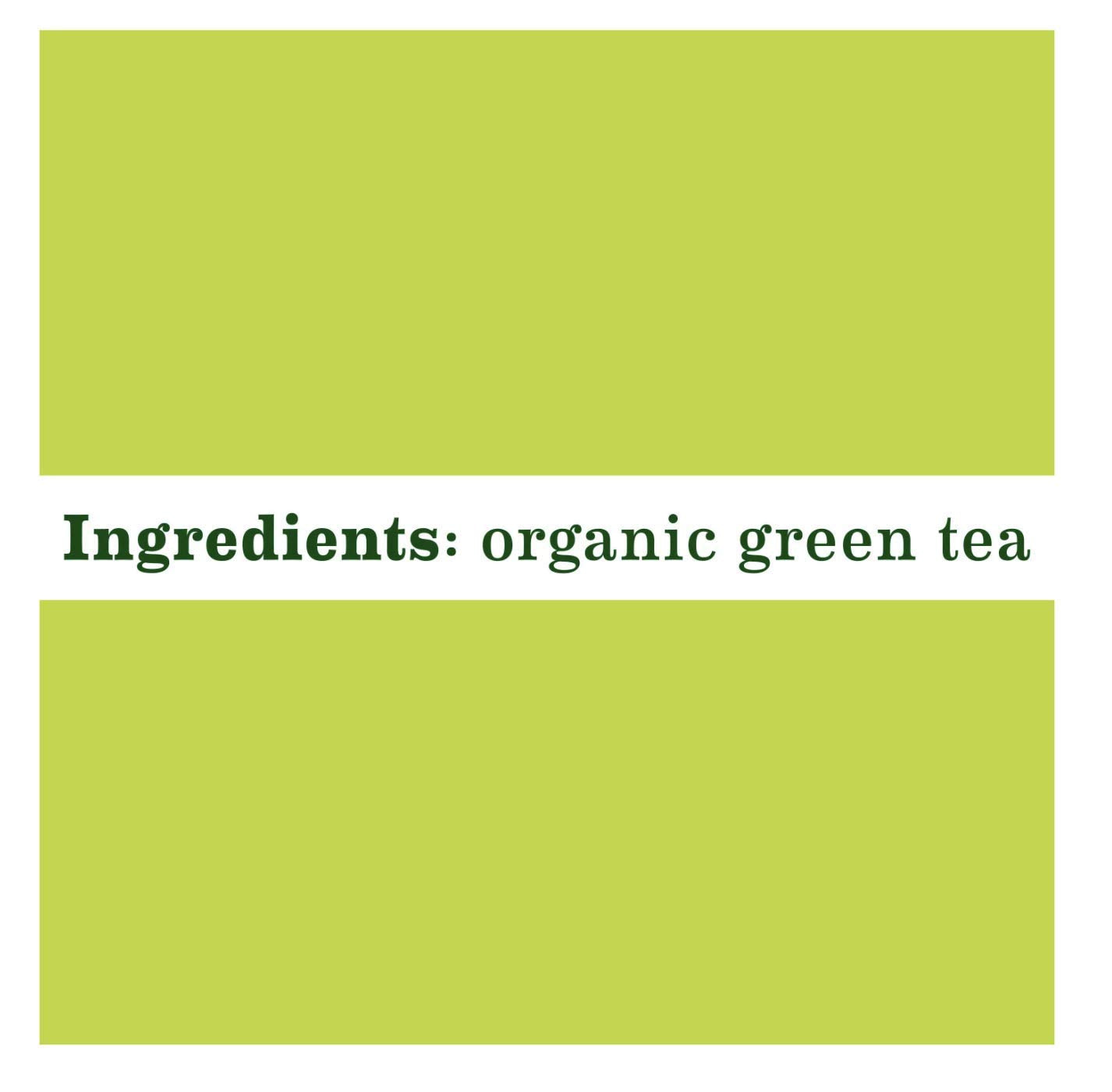 refreshing organic green tea experience