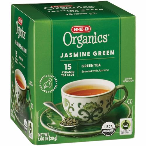 refreshing organic jasmine green tea