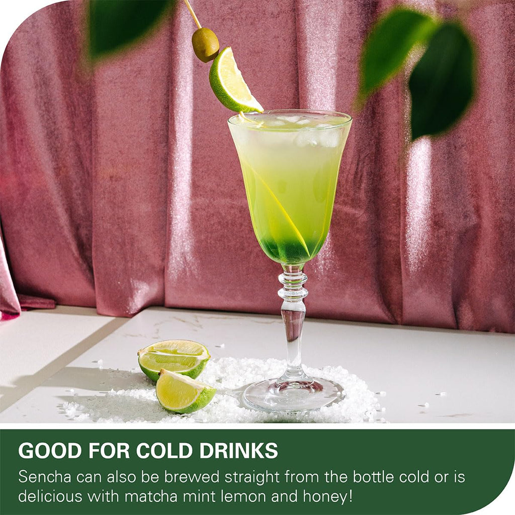 refreshing organic sencha tea bags