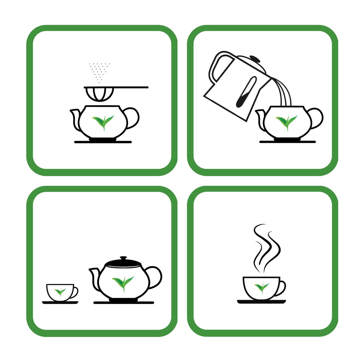 Refreshing organic tea for daily use