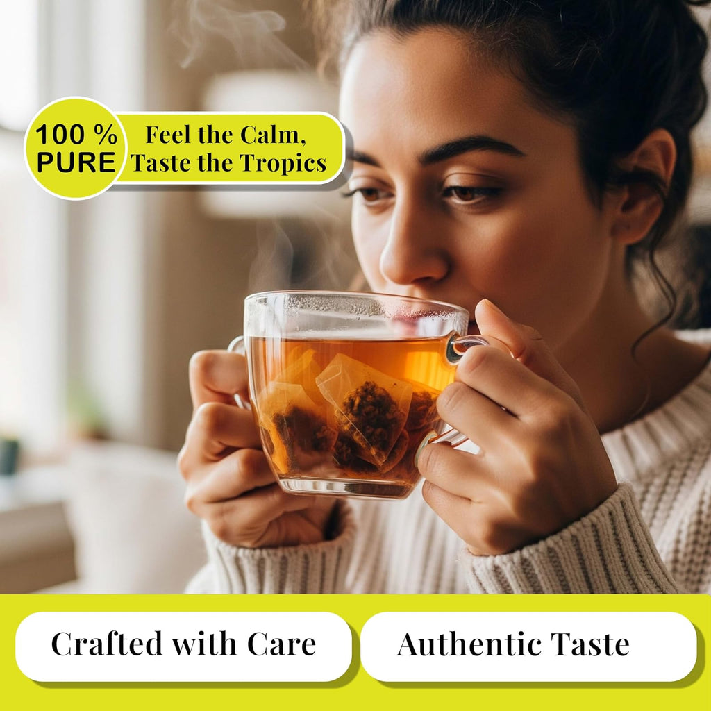 refreshing papaya leaf beverage