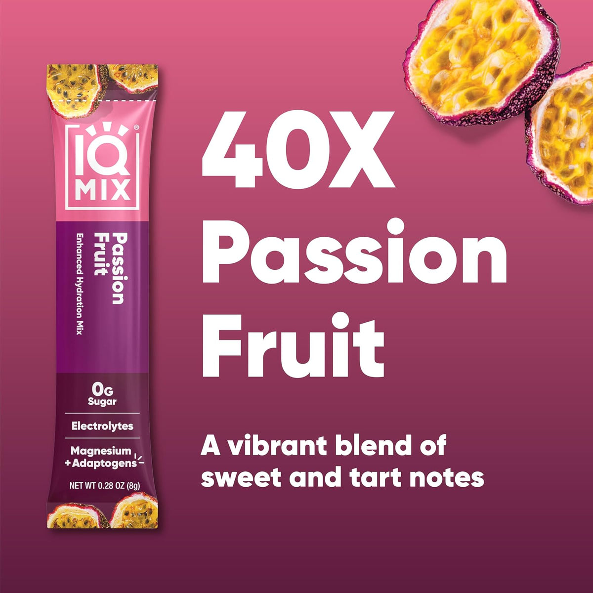 refreshing passion fruit electrolyte mix
