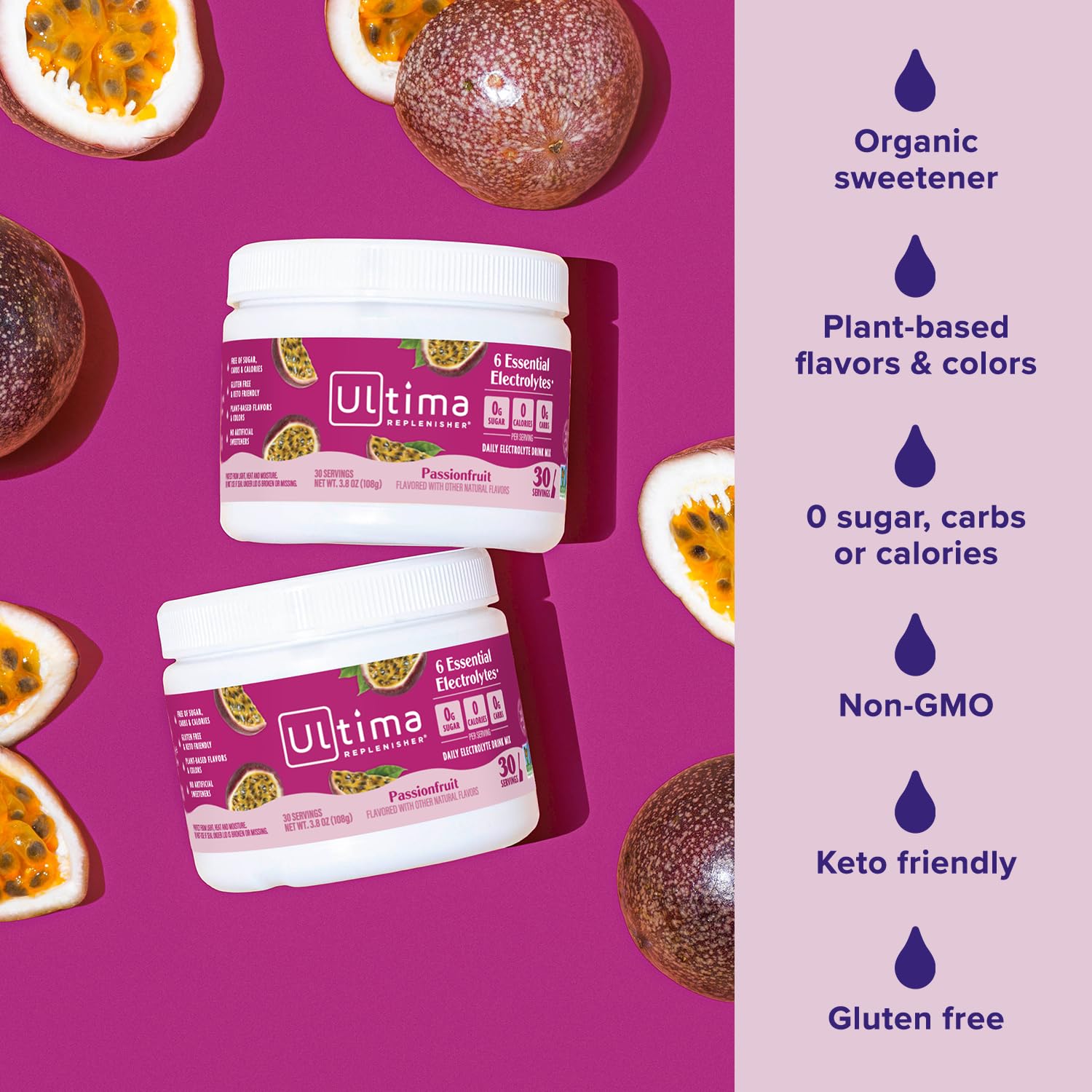 refreshing passionfruit electrolytes for daily use