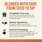 refreshing peach herbal infusion