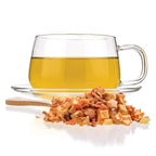 Refreshing peach herbal infusion