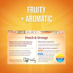 refreshing peach herbal tea blend