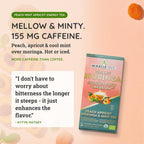 refreshing peach mint tea blend