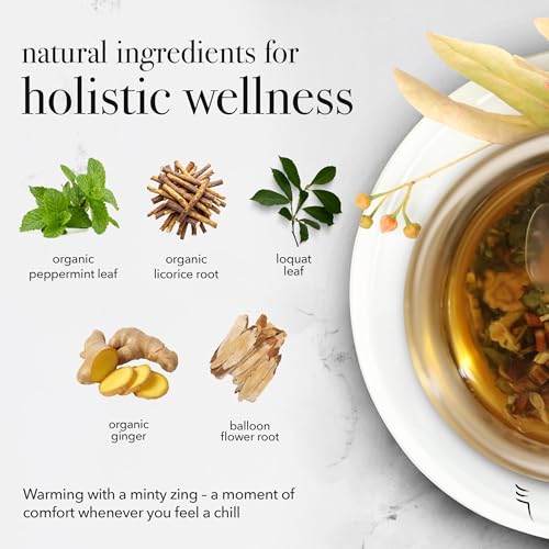 refreshing peppermint herbal tea blend