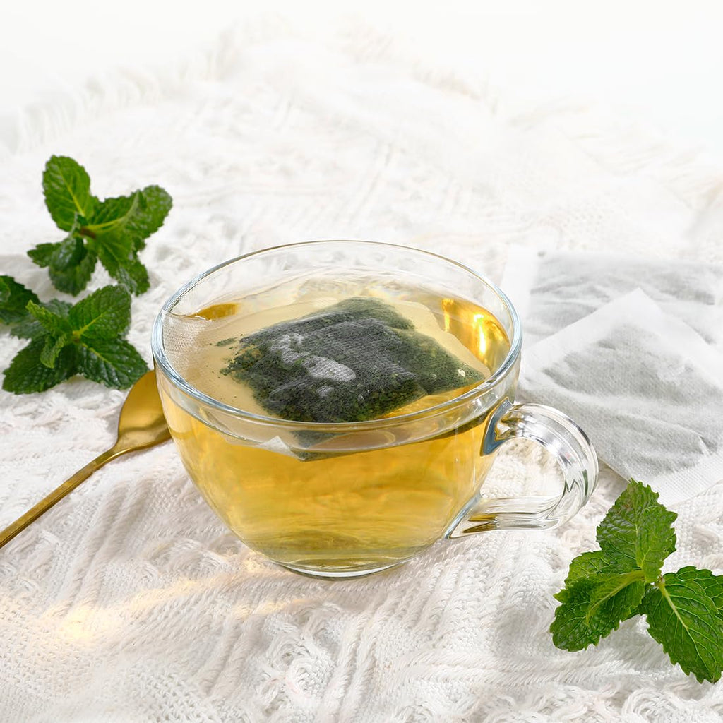 refreshing peppermint herbal tea