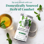 Refreshing peppermint tea bags