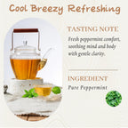 refreshing peppermint tea experience