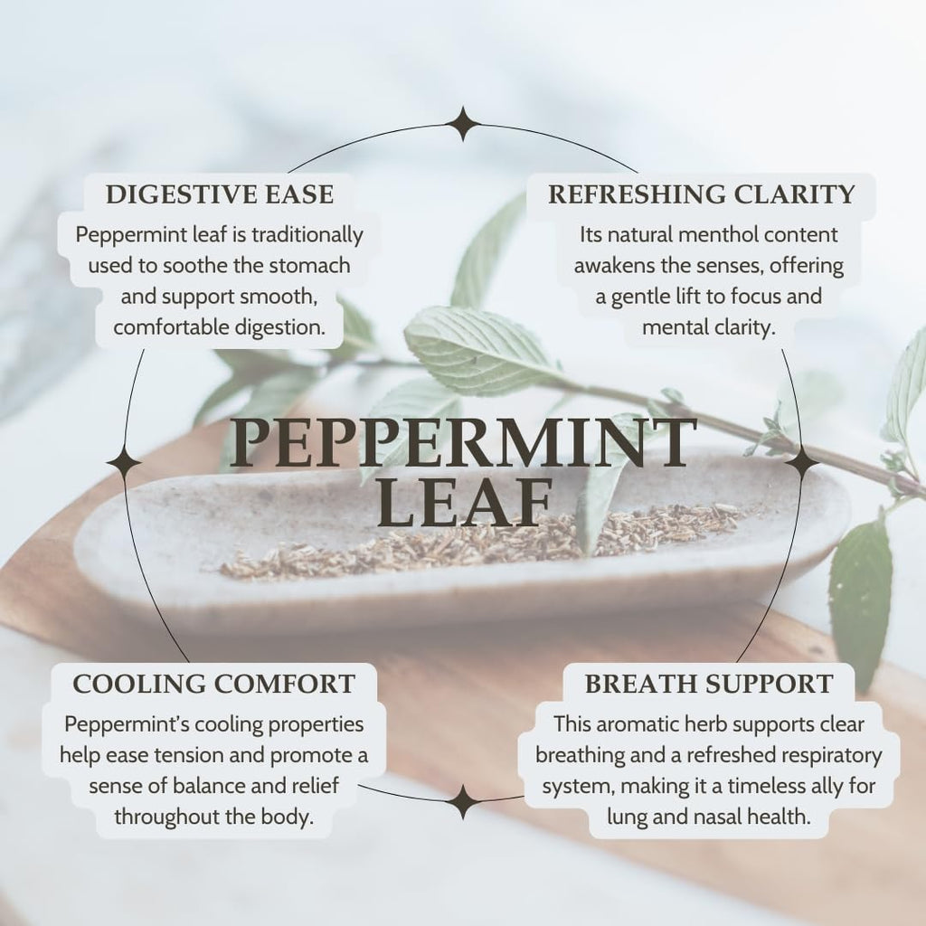 refreshing peppermint tea for digestion