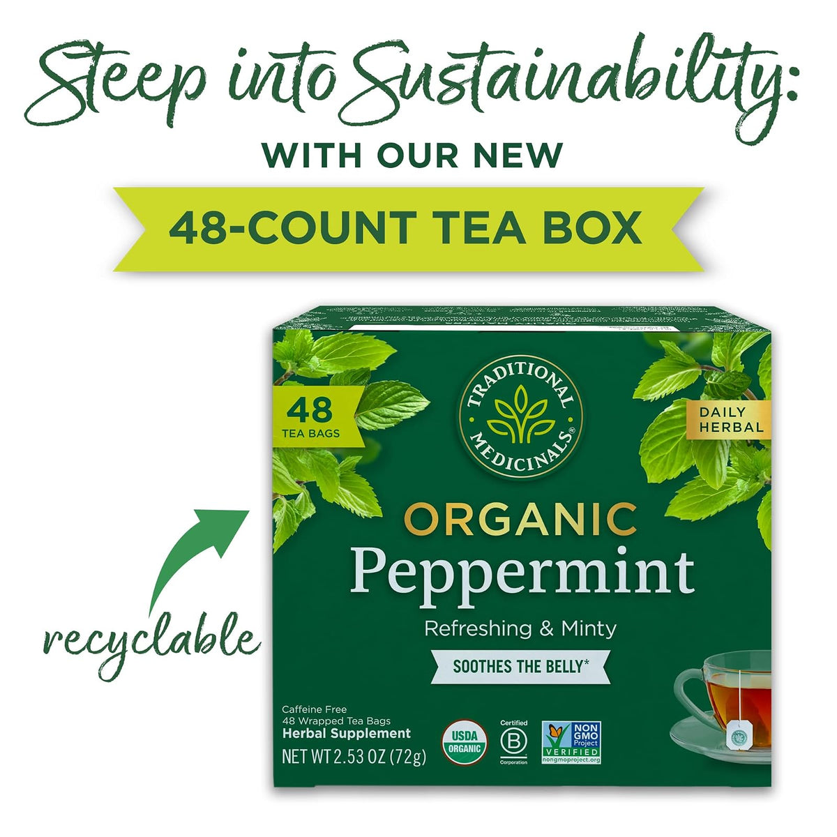refreshing peppermint tea for digestion