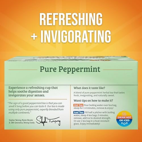 refreshing peppermint tea for digestion