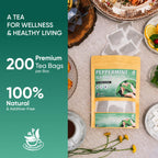 refreshing peppermint tea for relaxation
