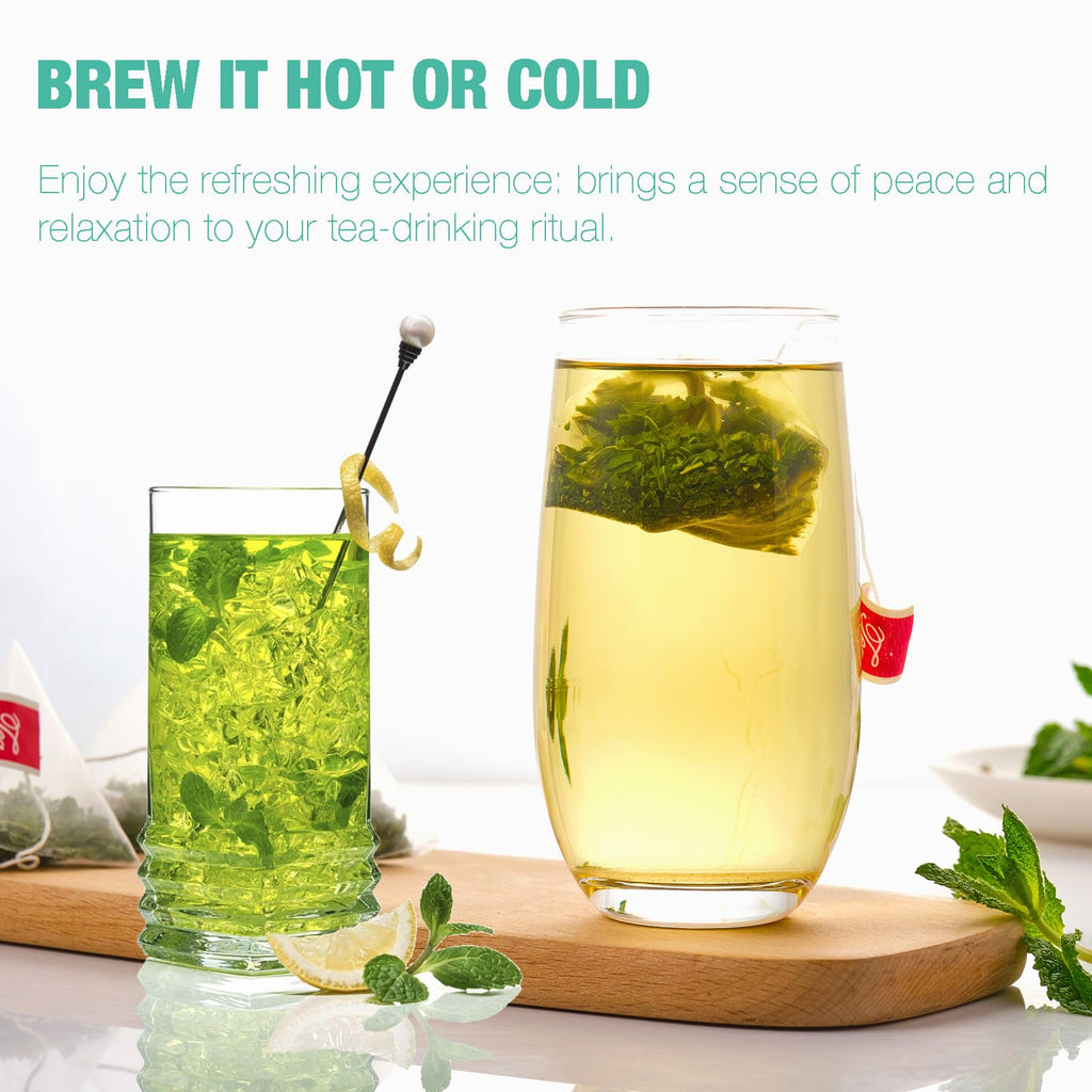 refreshing peppermint tea for relaxation