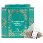 refreshing peppermint tea sachets