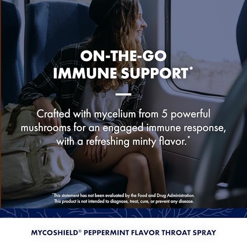 refreshing peppermint throat spray