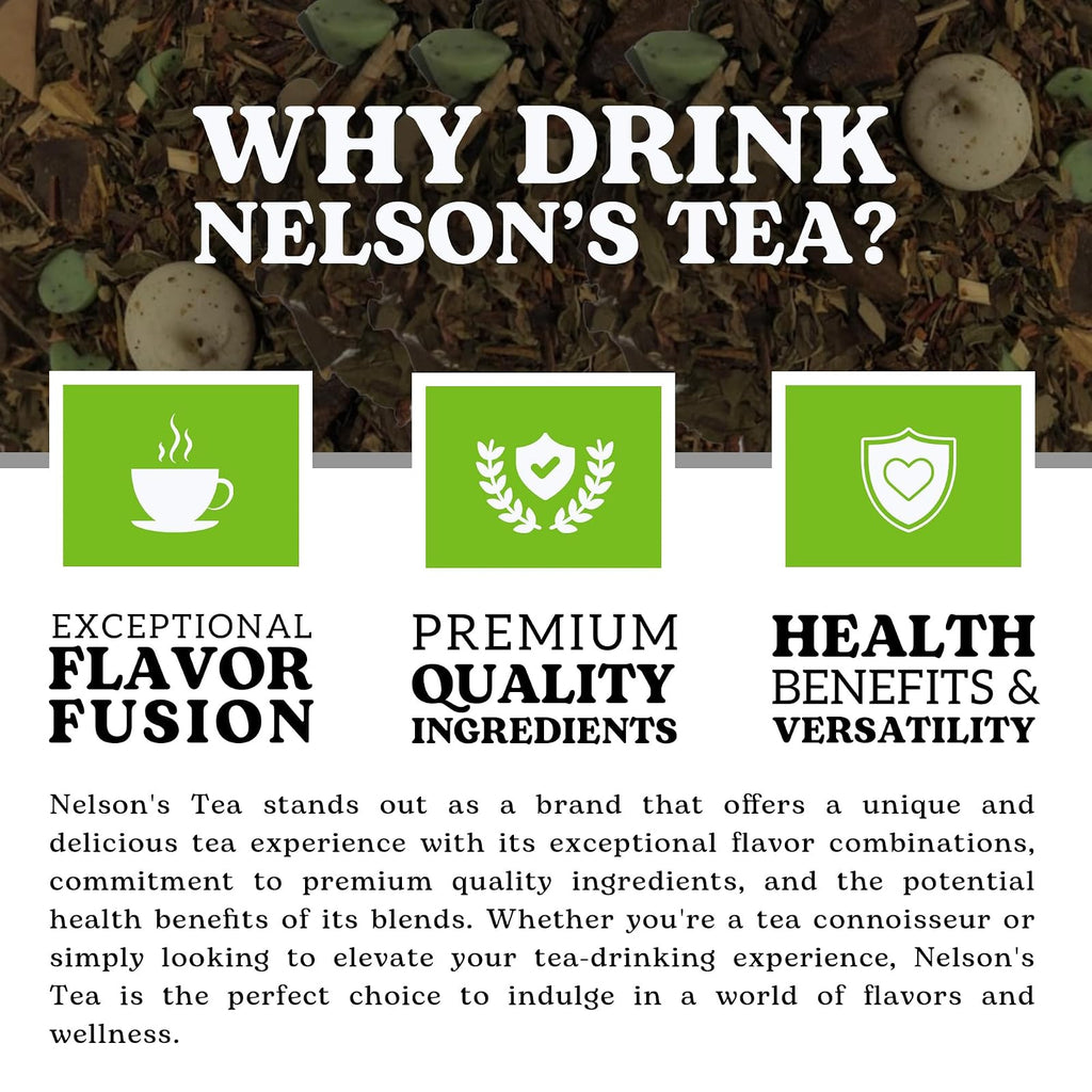 refreshing peppermint white chocolate tea blend