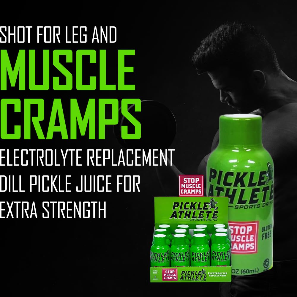 refreshing pickle juice hydration shot