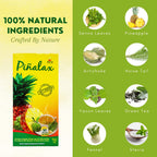 refreshing Piña detox tea blend