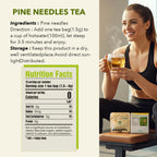 refreshing pine needle herbal infusion