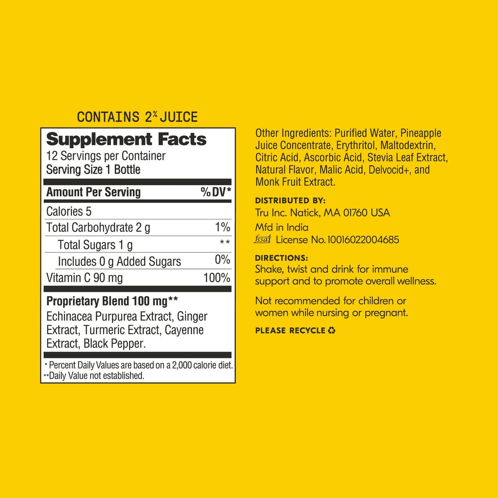 refreshing pineapple cayenne beverage