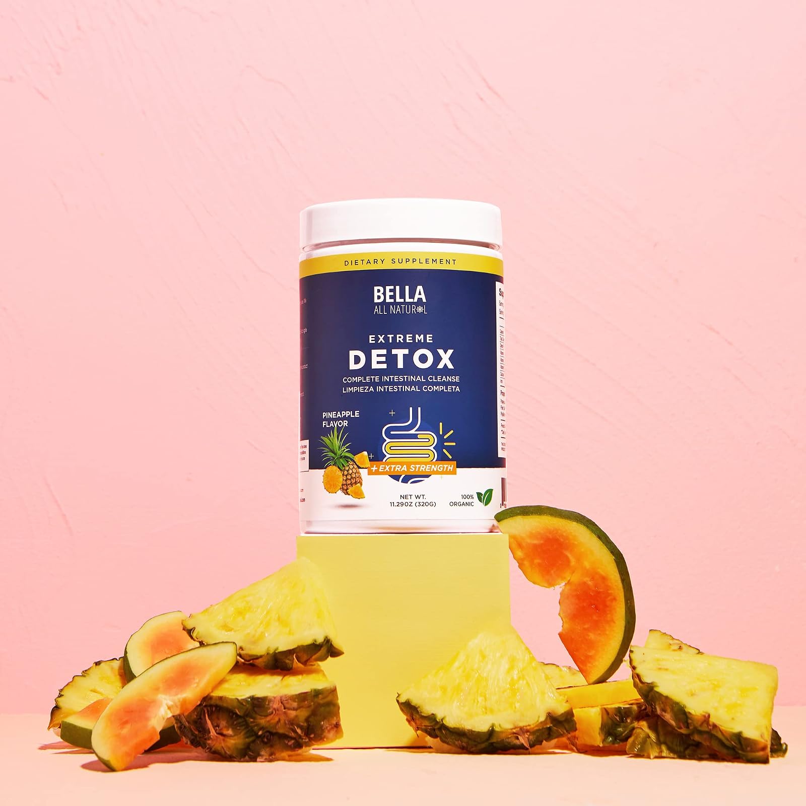 refreshing pineapple cleanse drink