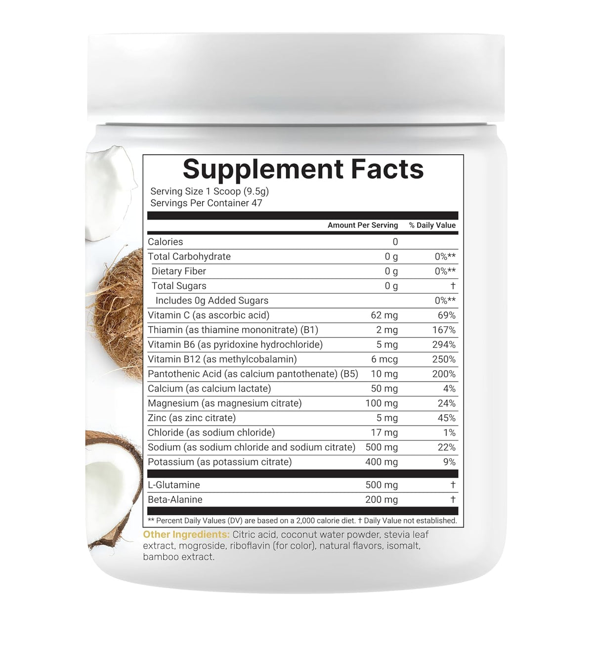 Refreshing pineapple coconut electrolytes for workouts